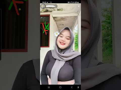 Recommended Hijab Style Neng sindi #gemoy #hijab #jilbab #brutal #live #tele 