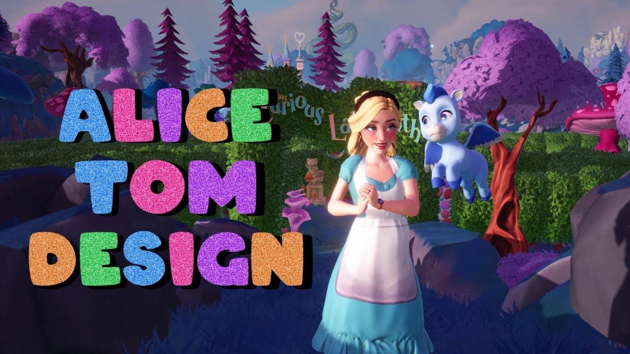 Alice Touch of Magic Design Dress Tutorial - Disney Dreamlight Valley ...