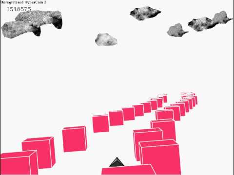 Cubefield world record 0.0 - YouTube