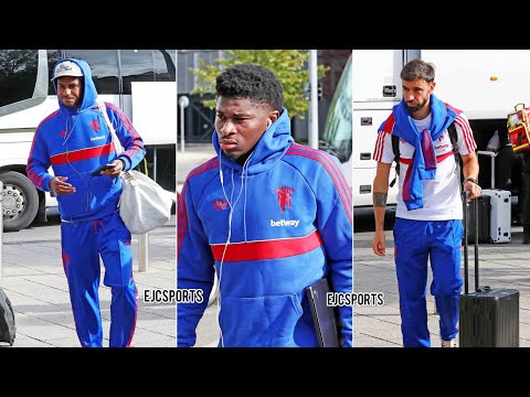 Man Utd players travel to Fulham away | BALEBA IN THE SQUAD!