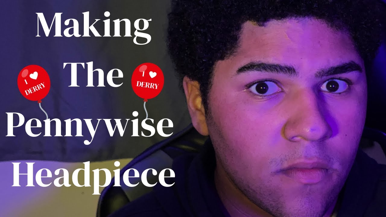How to make a Pennywise Headpiece / Prosthetic - YouTube
