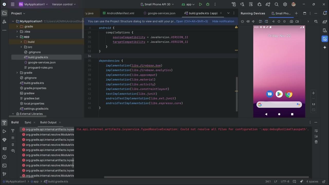 How to add google-services.json in Android Test the Integration và fix ...