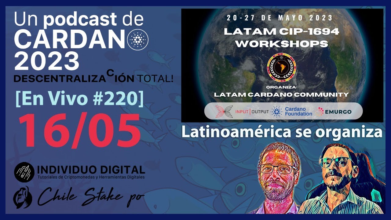 Sigue el dabate en Cardano! 🎙 Descentralización Total! Podcast sobre Cardano: [Ep. 220] - YouTube