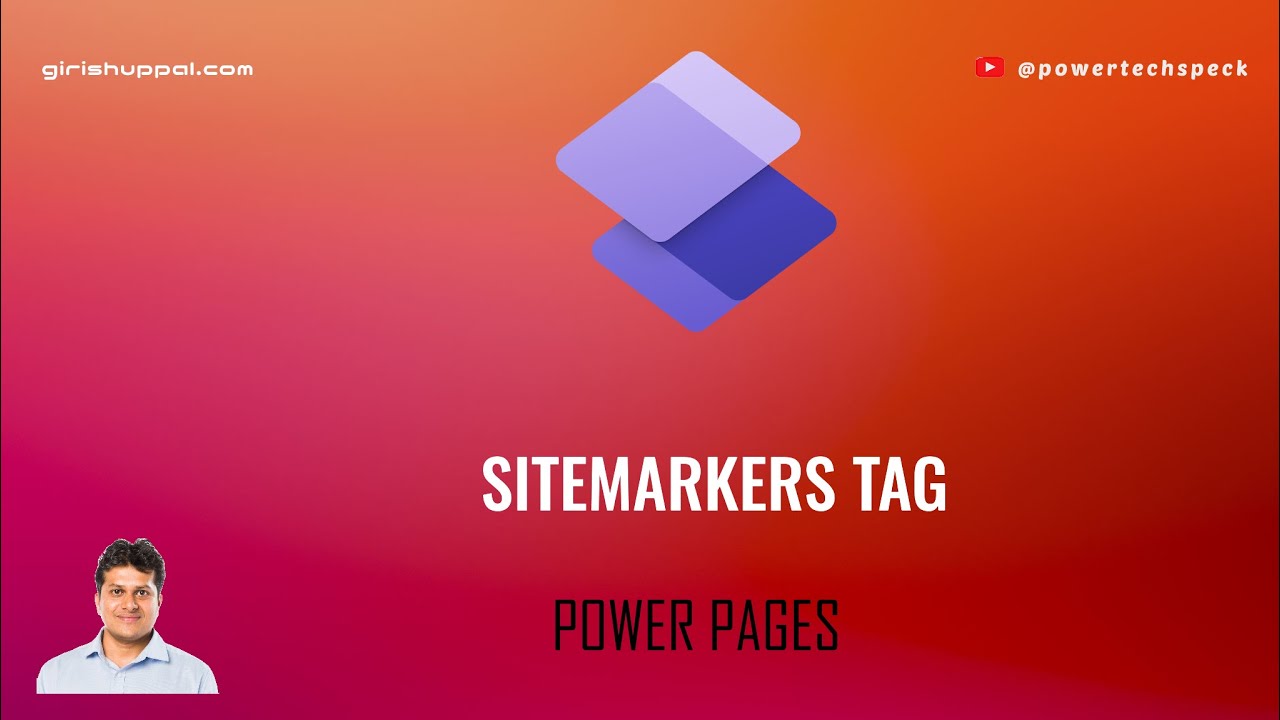 How to use Site marker tag using Power Pages Liquid language? - YouTube