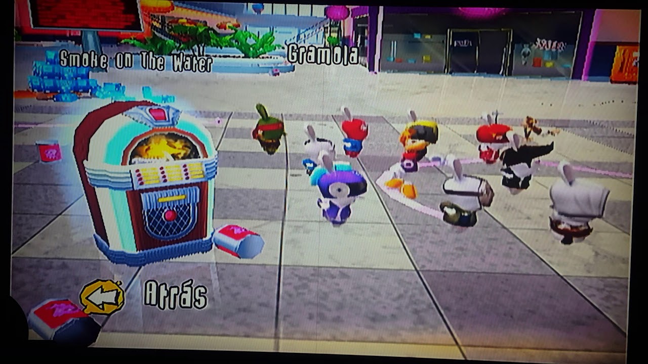 Rayman Raving Rabbids 2 Gramola - Smoke On The Water - YouTube