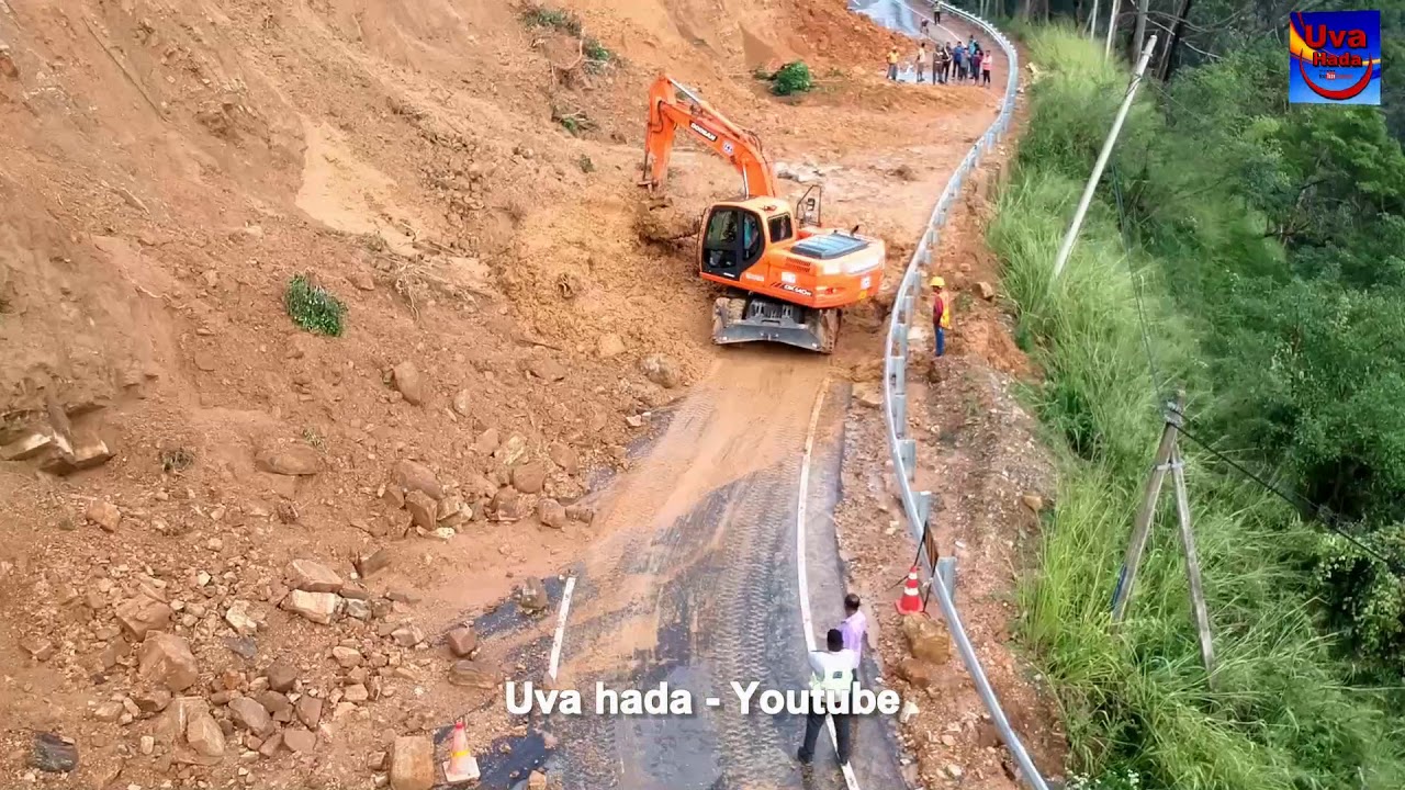 5th Post on the Badulla Passara road - Landslides in torrential rains ...