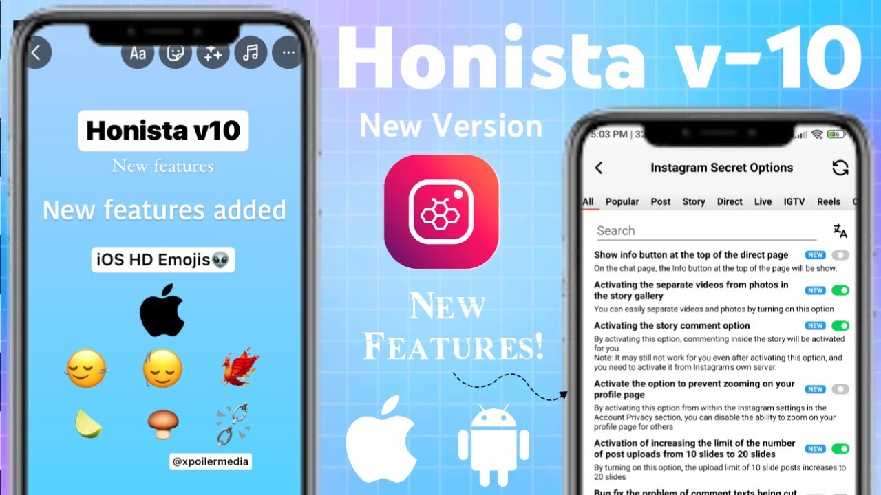 honista version 10 new update 🥳 New features and settings 🤩 honista ...