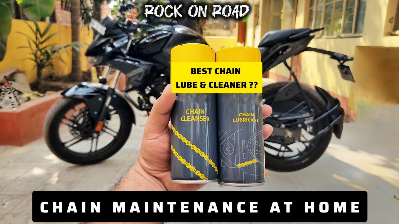 Bike Chain Lube And Clean At Home || Hero Xtreme 125R Chain Lube ...
