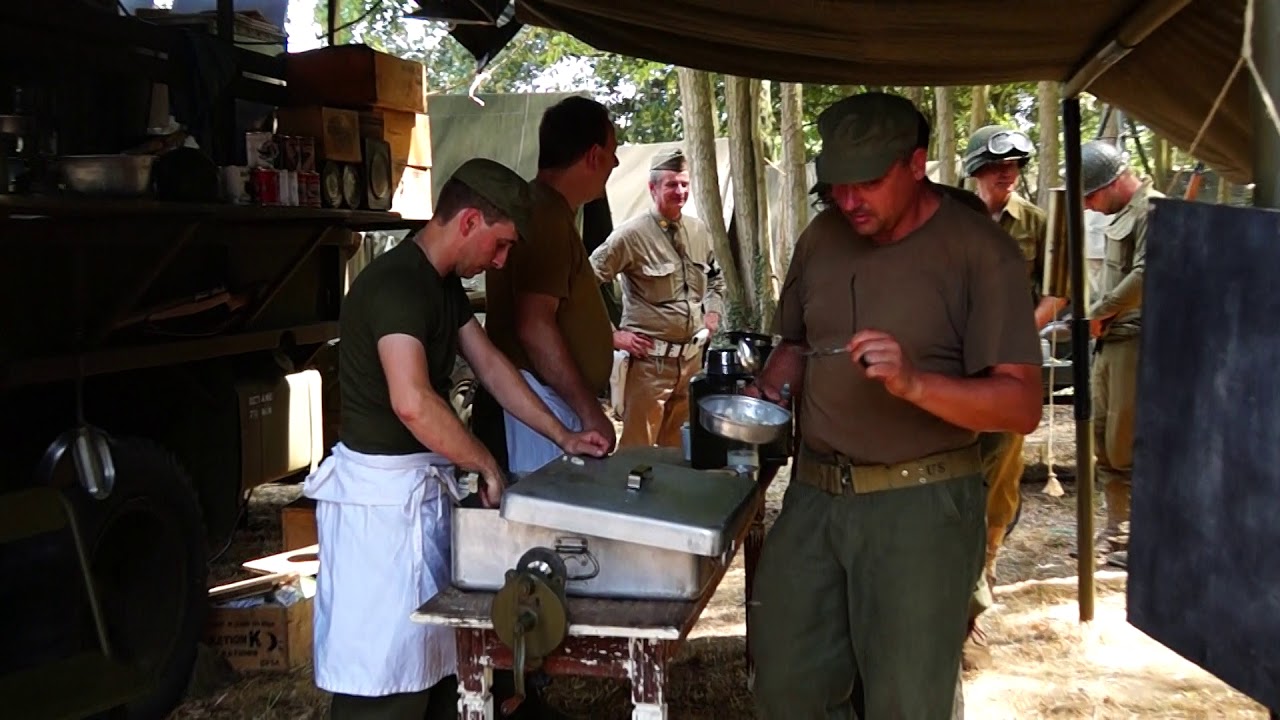 WW2 Field Kitchen at Fort de Lantin 2018 - YouTube