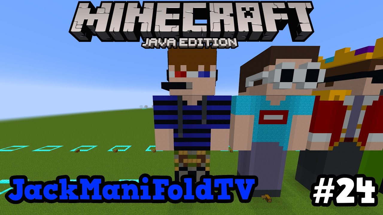 JackManiFoldTV Statue Tutorial (Dream SMP) - Minecraft Statues #21 ...