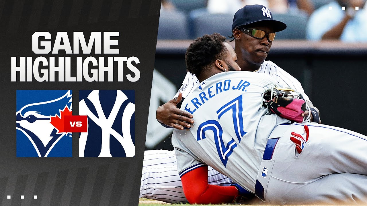 Blue Jays vs. Yankees Game Highlights (8/4/24) | MLB Highlights - YouTube