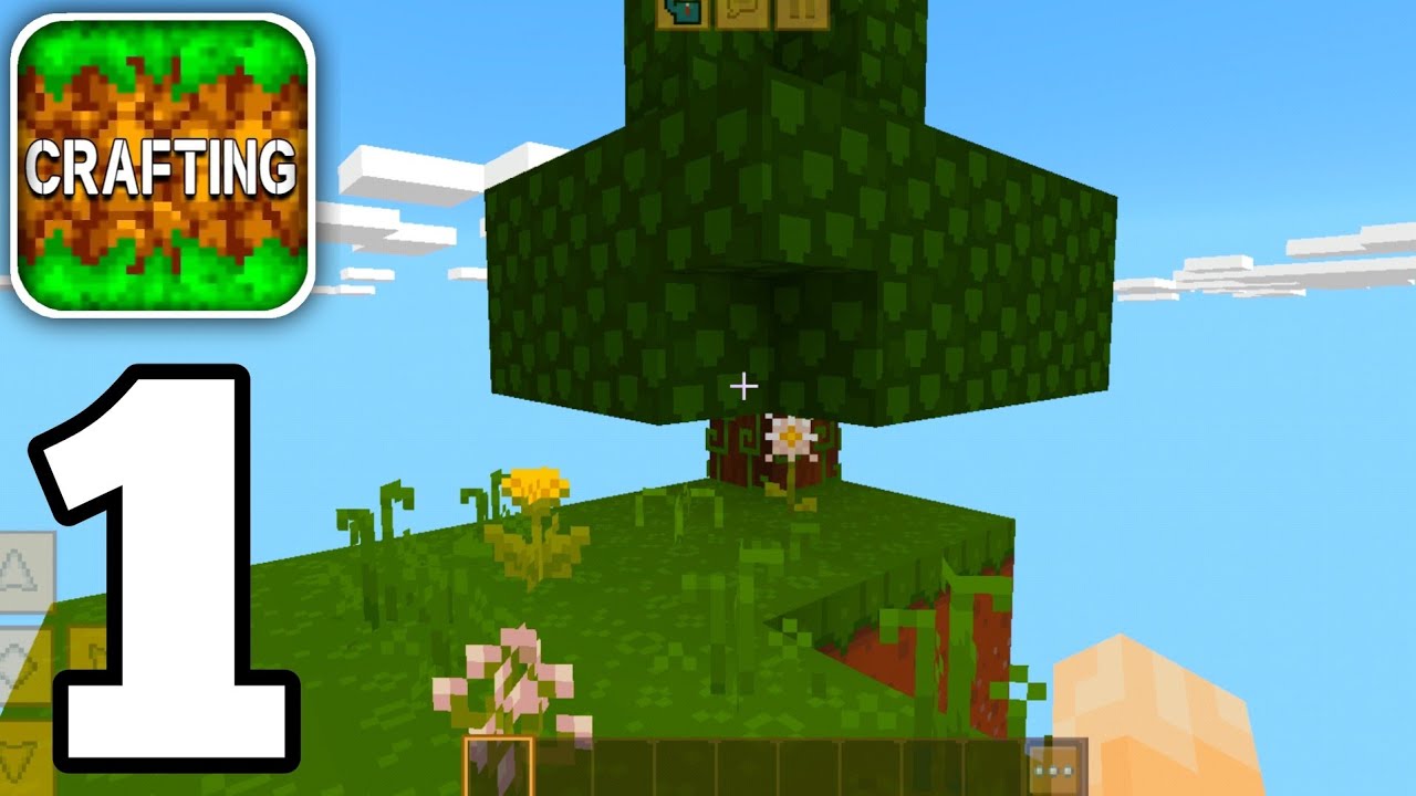 Crafting and Building - SkyBlock - Cobblestone Generator - Gameplay ...