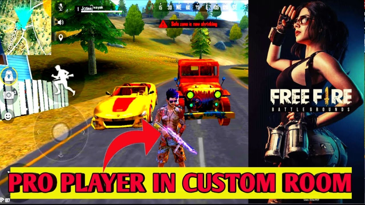 PRO PLAYER IN CUSTOM ROOM !Garena Free Fire #Frontner Gamers 2020 ...