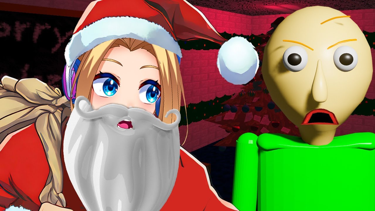 I Become SANTA! |Baldi's Basics - YouTube