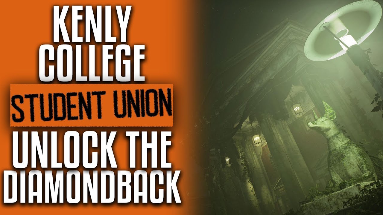 The Division 2 🔴 Kenly College | Student Union Blind Playthrough | PC ...
