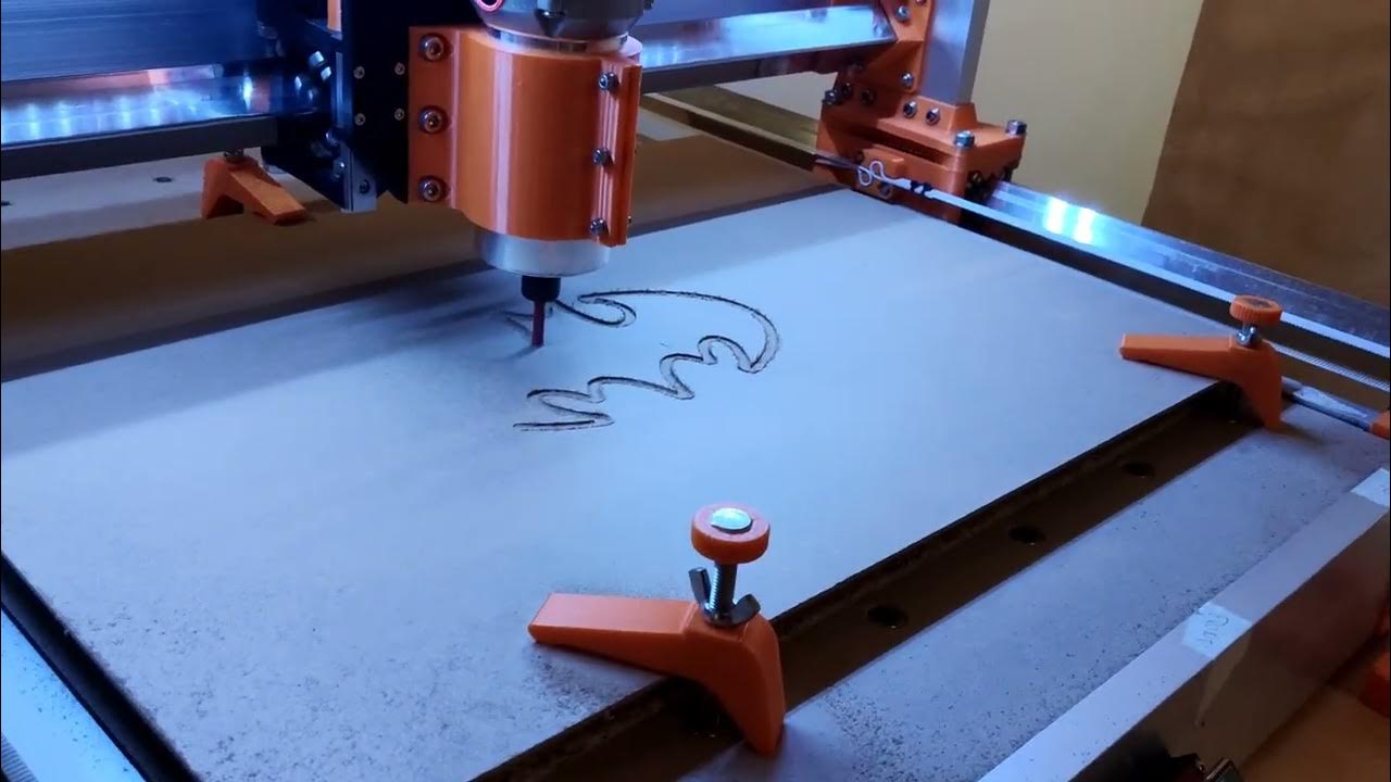 premiere essai rs cnc - YouTube