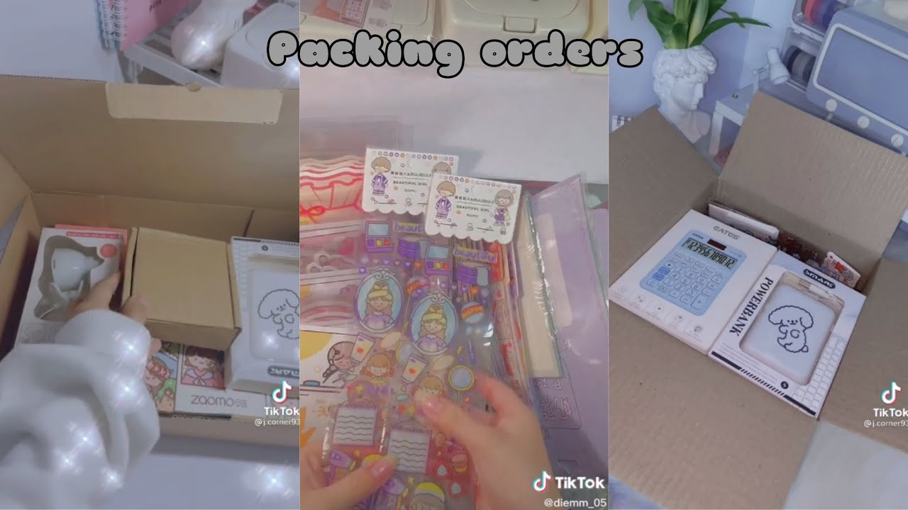 Tik Tok Việt Nam 🌟 Gói hàng cùng tiktok 📦 Packing orders with tiktok 🥰 ...