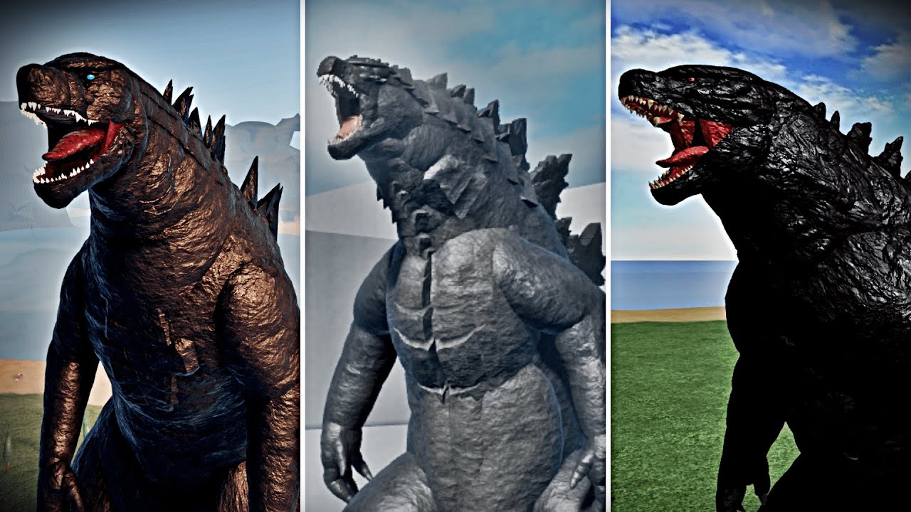 Godzilla 2019 Roars Evolution In All Kaiju Games ! - YouTube