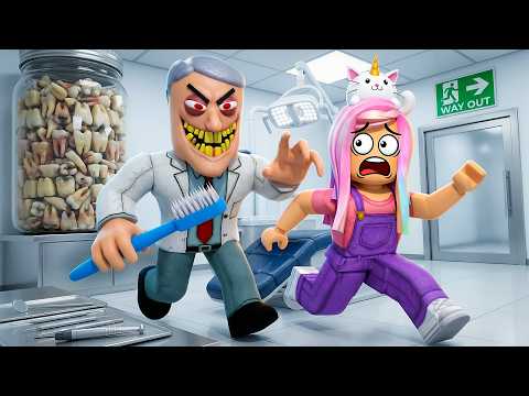HE STOLE MY TEETH! 🦷 Escaping Dr. Bob’s Evil Dentist Obby (Roblox)