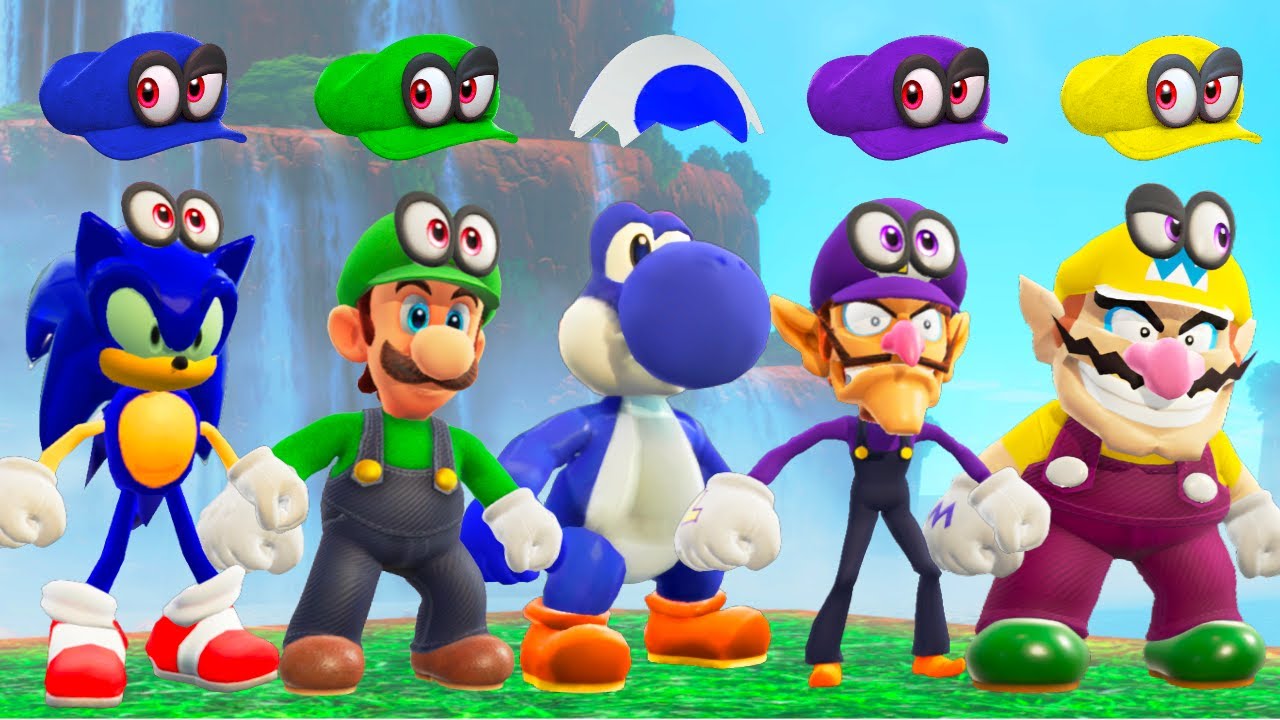 What if Mario Odyssey had Custom Characters? - YouTube