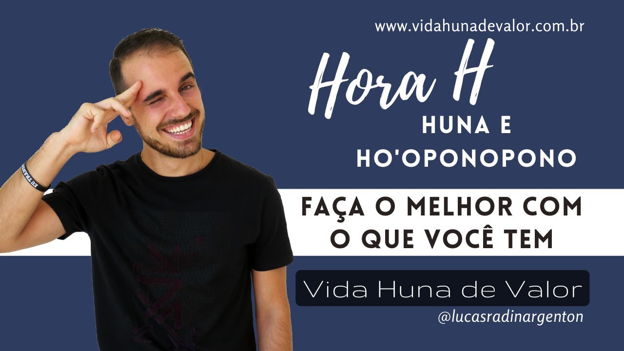 Fazer o melhor que podemos com aquilo que temos (Hora H) - YouTube