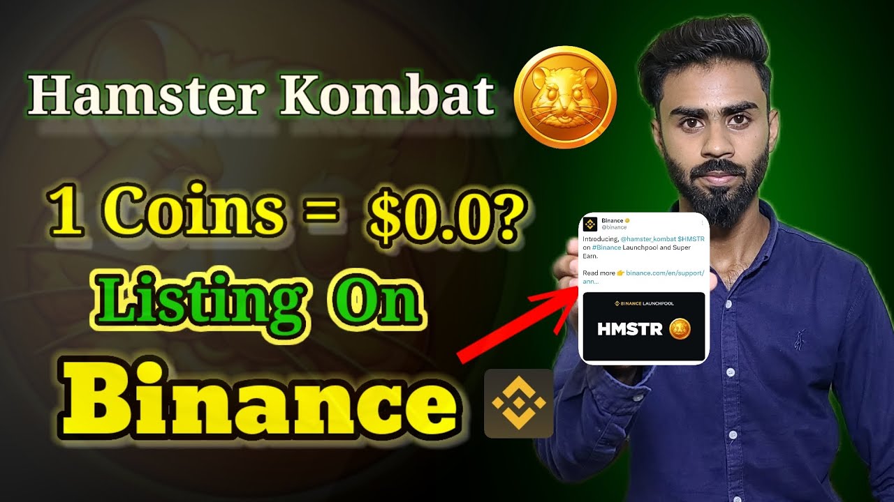 Hamster Kombat Listing on binance || Hamster kombat coin price ...