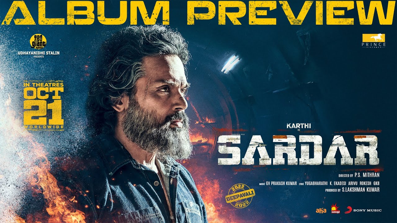 Sardar Album Preview | Karthi, Raashii Khanna, Rajisha | GV Prakash ...