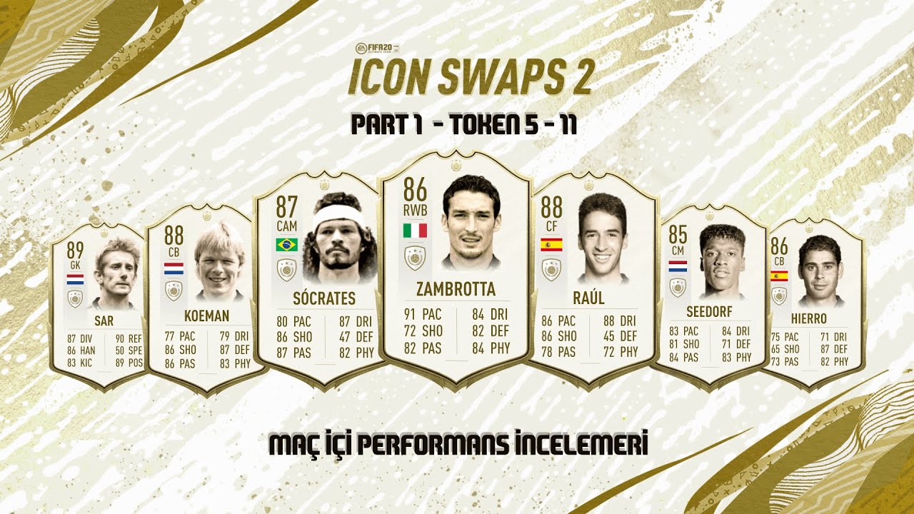 FIFA 20 - ICON SWAPS 2 - Oyuncu Maç Performansları ve İncelemeleri ...