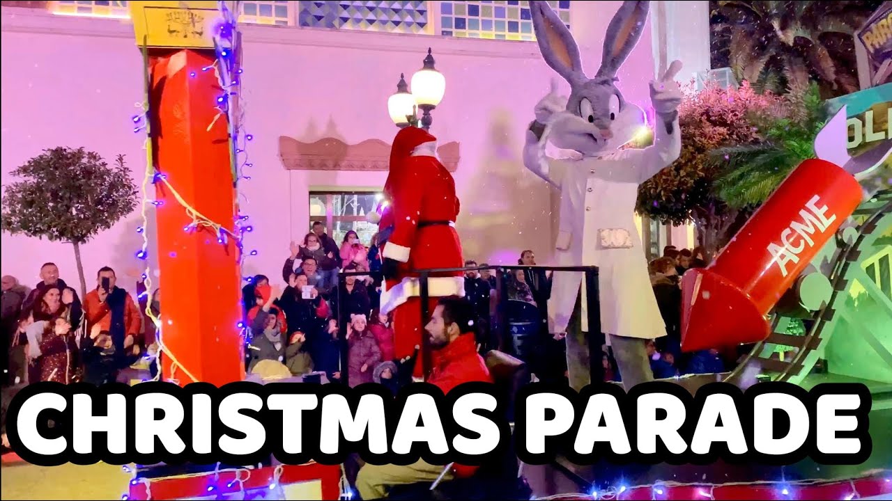 [4K] NAVIDAD PARQUE WARNER 2019 - CHRISTMAS PARADE - YouTube