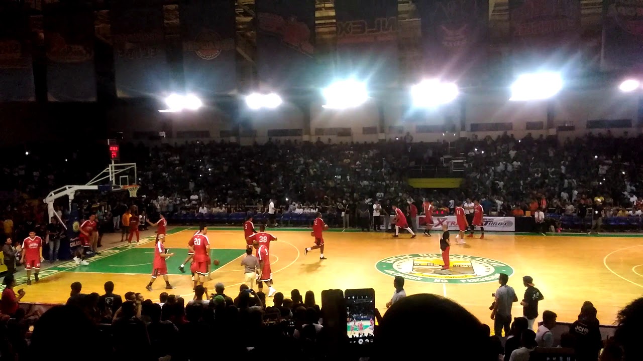 Brgy. Ginebra Warm-up At Calasiao Sports Complex, Pangasinan - YouTube