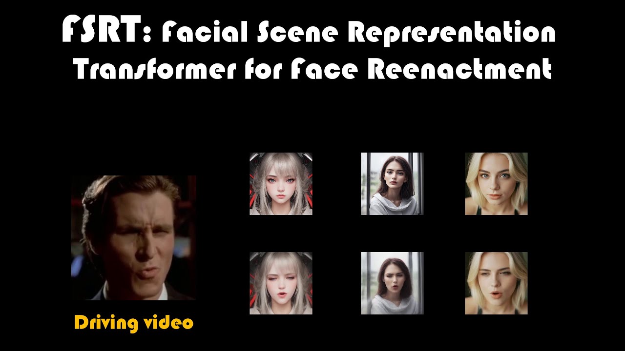 FSRT: AI-Powered Next-Gen Face Reenactment Technology - YouTube
