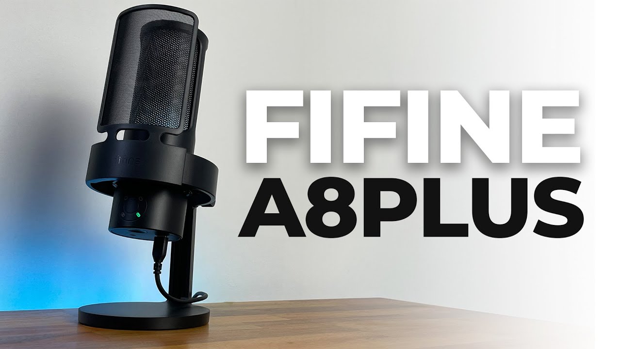 MIC LANÇAMENTO DA FIFINE - Review FIFINE AmpliGame A8 Plus - YouTube