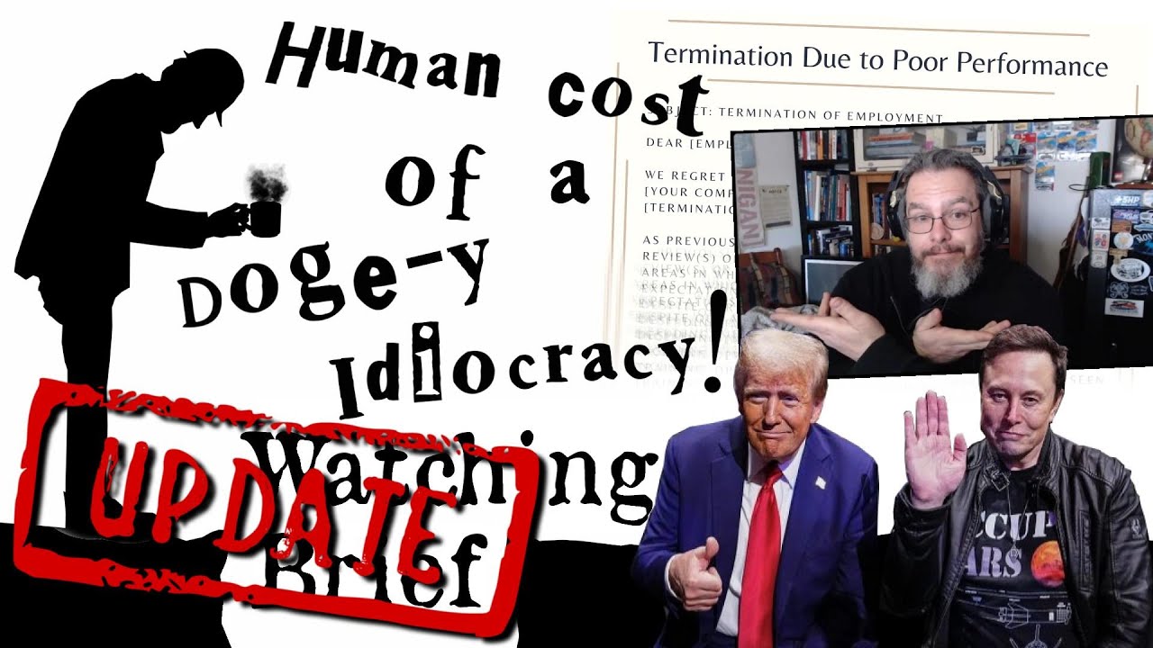 Update: DOGE Federal Cuts Campaign Hits Legal Blocks? - YouTube