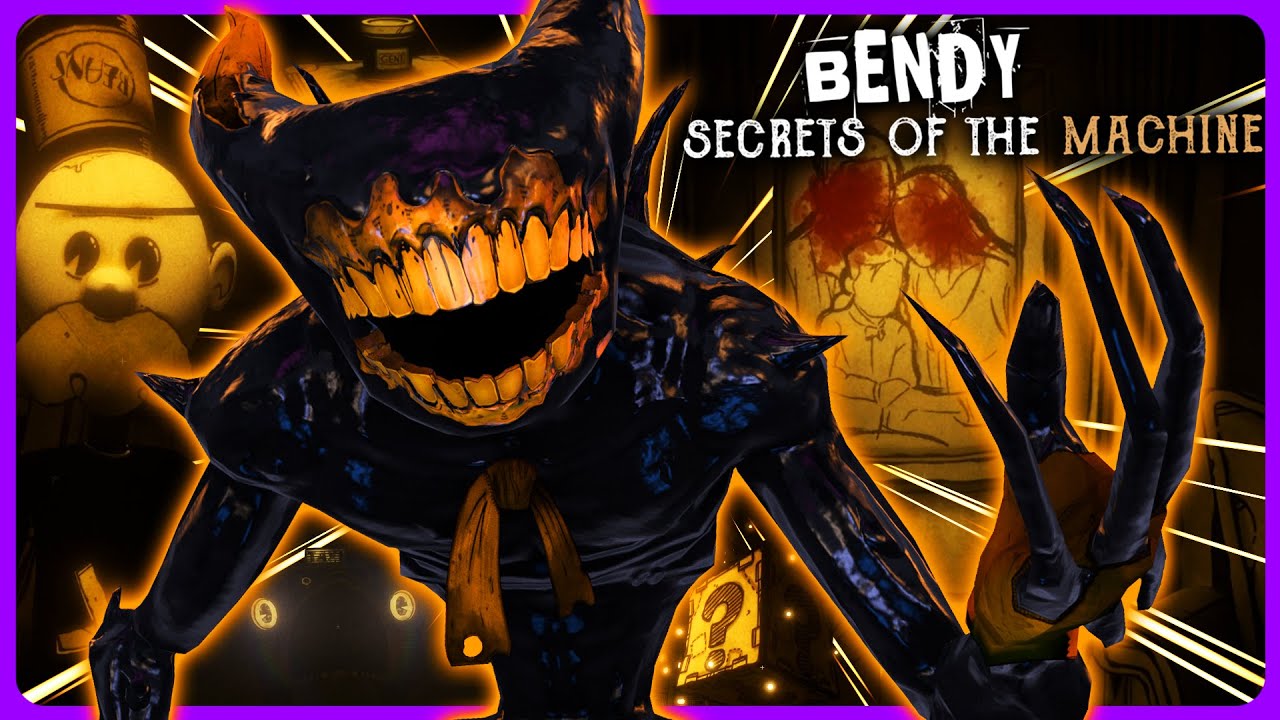 Bendy: Secrets of the Machine | Finding All Of Bendy's Hidden Secrets ...