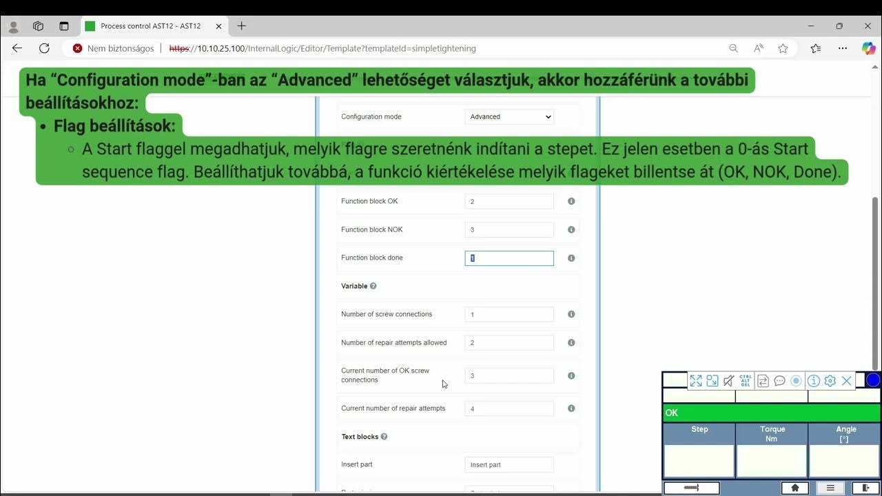 DEPRAG AST12 Process Control - YouTube