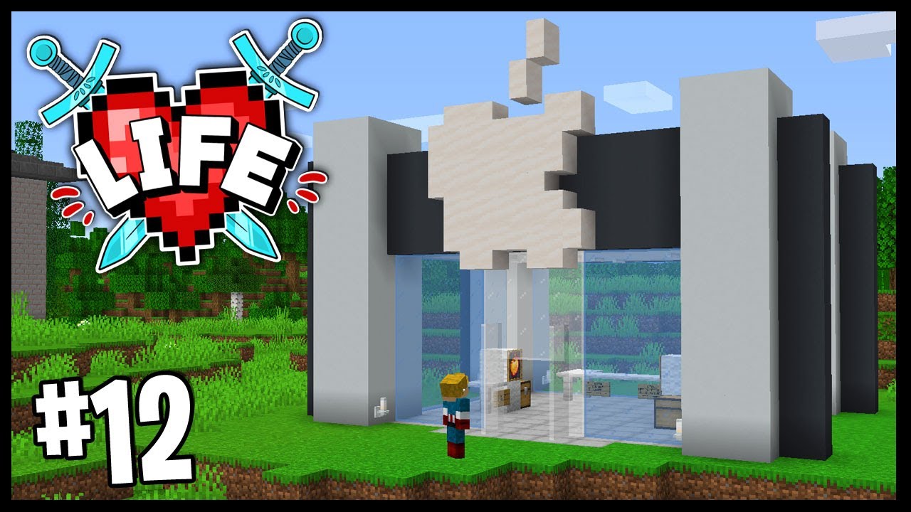 I OPENED UP MY OWN APPLE STORE!! | Minecraft X Life SMP | #12 - YouTube