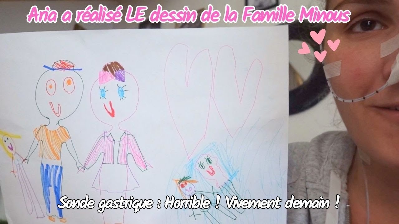 [. VLOG .] Aria a réalisé LE dessin de la Famille Minous 💓 Sonde ...