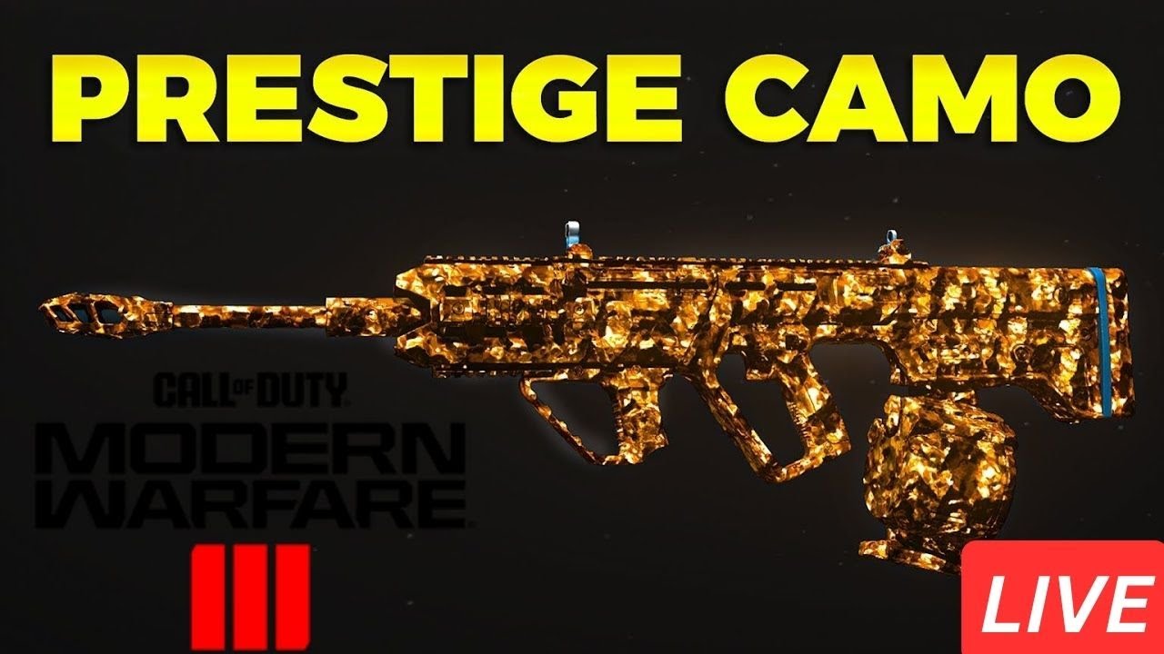 🔴LIVE - Call Of Duty Warzone 3 -- Unlocking The New Prestige Camo *ONE ...