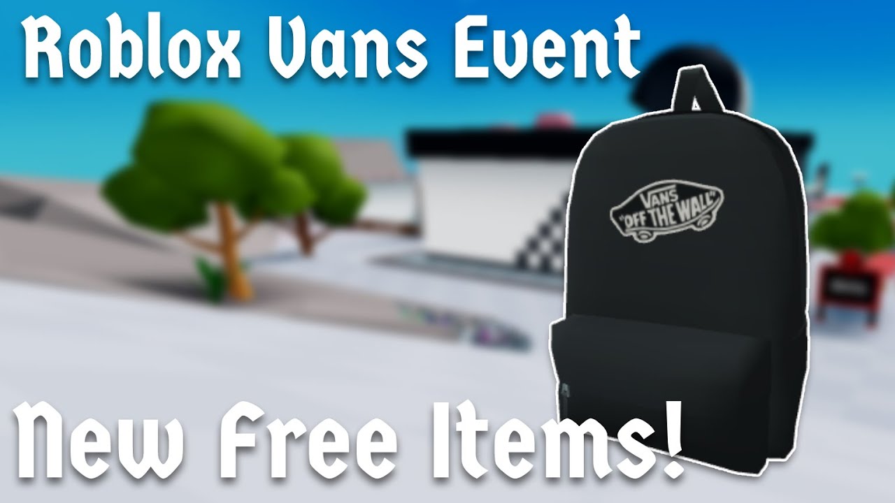 [Roblox] Vans活動 我來教你如何取得全新的免費飾品! - YouTube