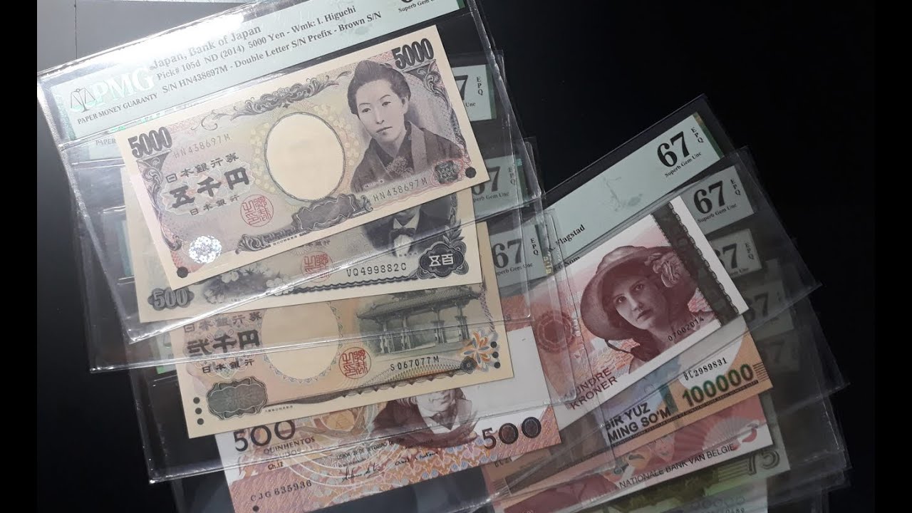 #118 World Banknotes PMG 67 - PMG 68 Top Grading Banknote Collection ...