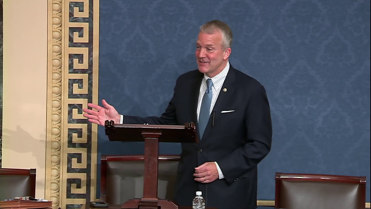 Sen. Dan Sullivan (R-Alaska) speaks on the Senate floor - January 22 ...