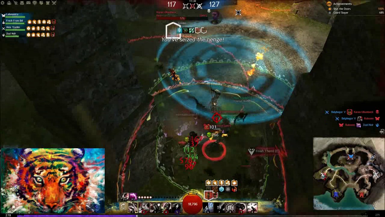 Guild Wars 2 Ranked pvp Thief "Power Choking Gas" Poison / biuld ep. 4 ...