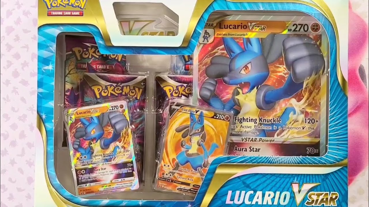 EP-167: Lucario V Star Special Collection Box! 🤩 #pokemon #pokemontcg # ...