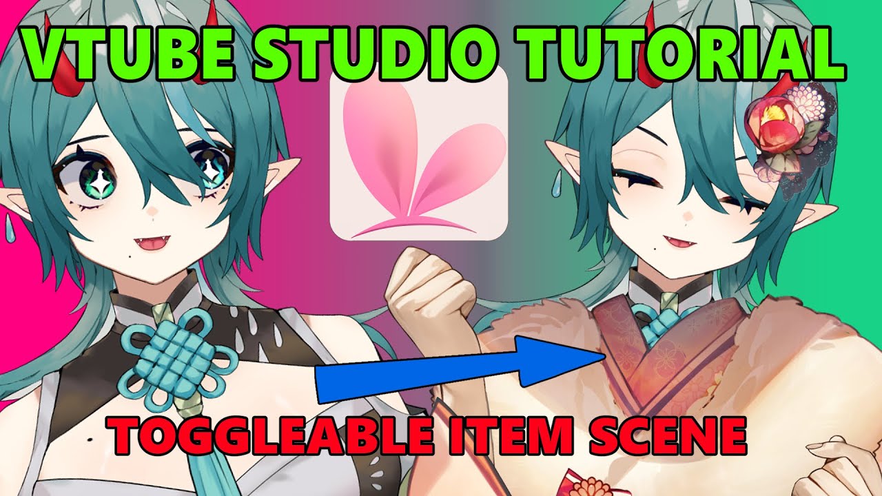 【Tutorial】 How to: Set up Item Scenes 【Vtube Studio】 - YouTube