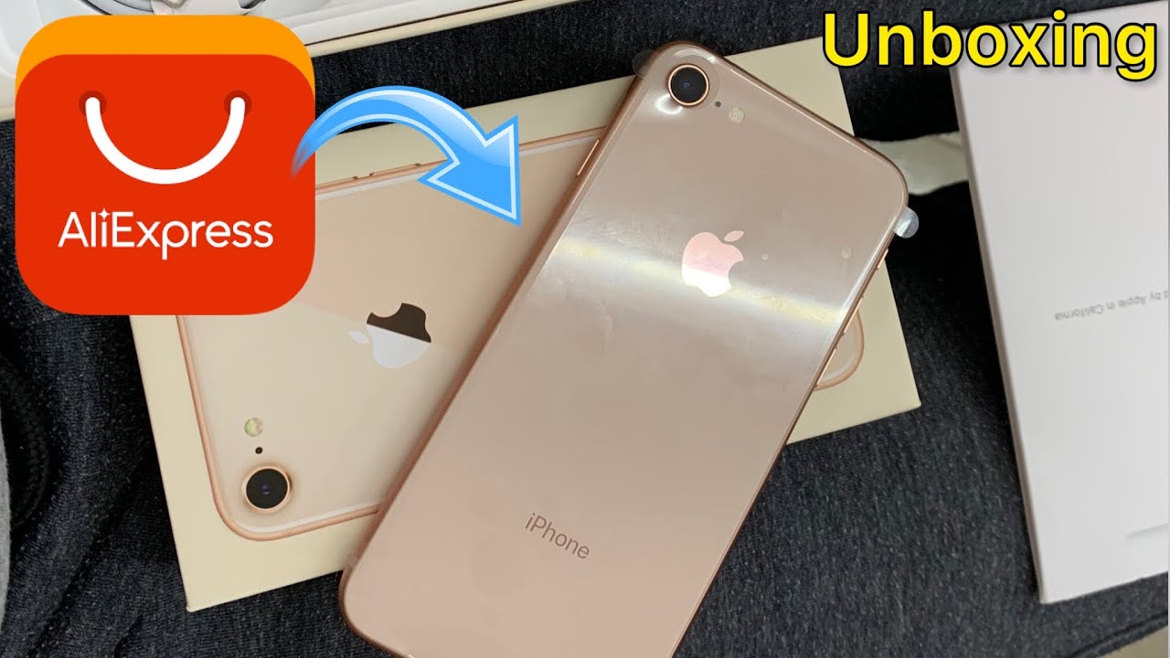 COMPRE UN iPhone 8 EN AliExpress‼️| SALDRA BIEN ??? UNBOXING 😢 - YouTube