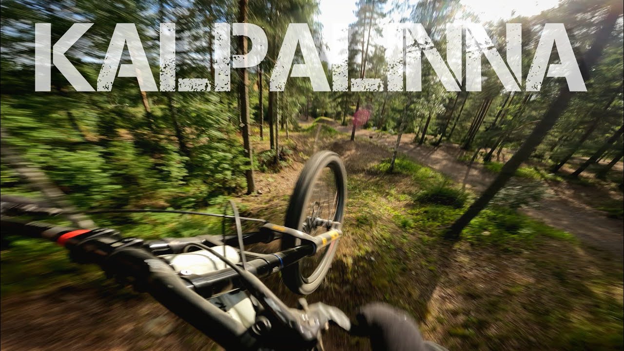 FINLAND'S BIGGEST JUMP LINE | 4K POV | KALPALINNA BIKE PARK - YouTube