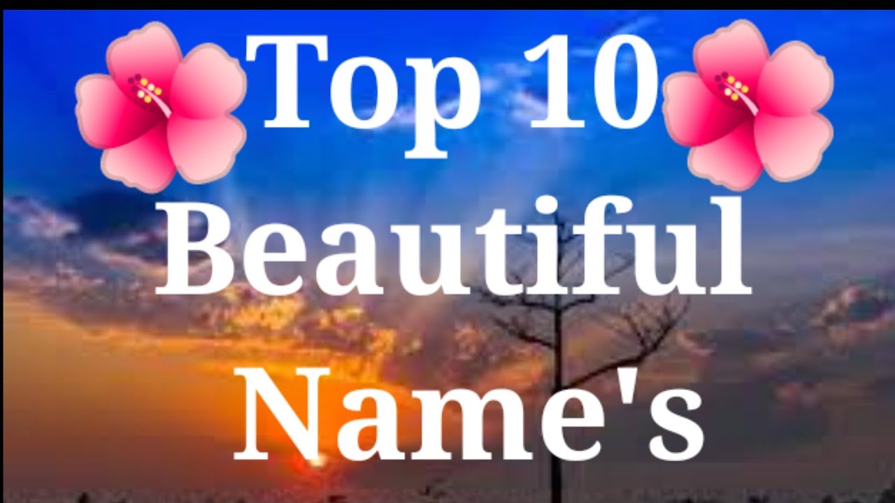 Top 10 LOVER NAME |10 BEAUTIFUL NAME'S | S NAME WALO Ka NATURE |Choose ...