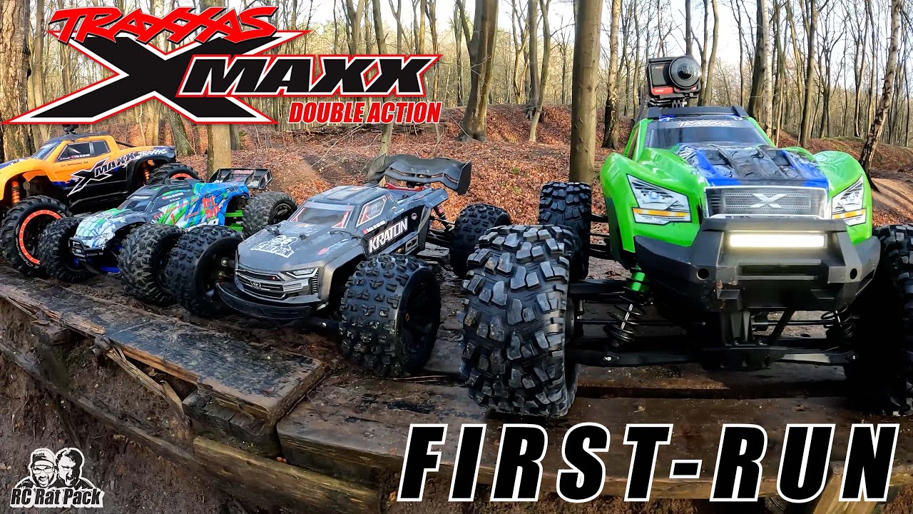 Traxxas X-Maxx 8s "First-Run" - Two X-Maxx in Action - YouTube