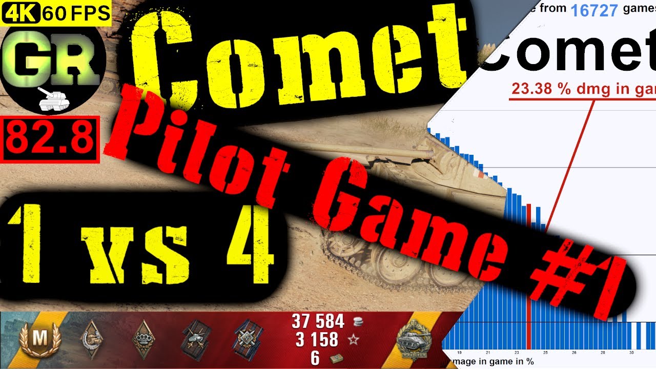 83_World of Tanks Comet WoT Replay - 9 Kills 4.1K DMG(Patch 1.4.1 ...