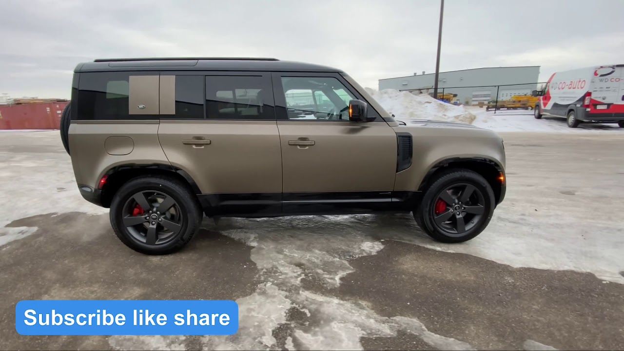 DEFENDER 110 P400 X . WITH SATIN WRAP - YouTube